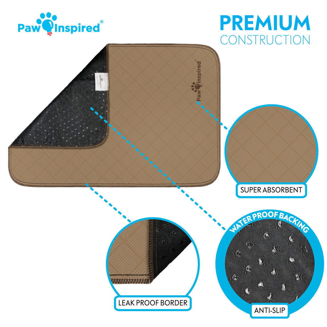 Washable Pee Pads – Paw Inspired